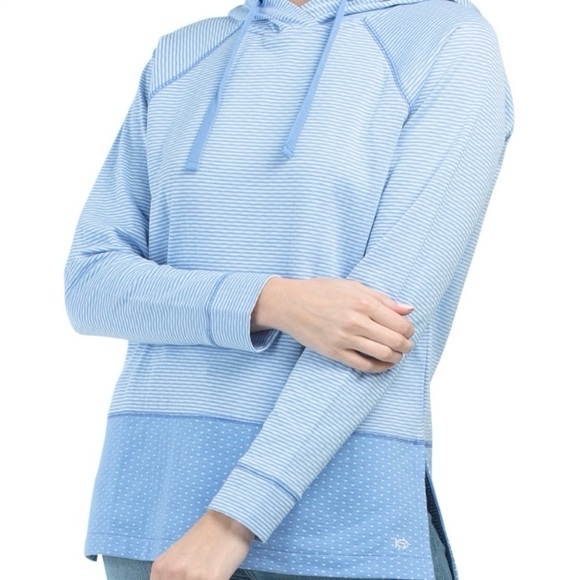 Southern Tide | Tops | Hp Nwot Southern Tide Cadie Hoodie In Bluewhite ...